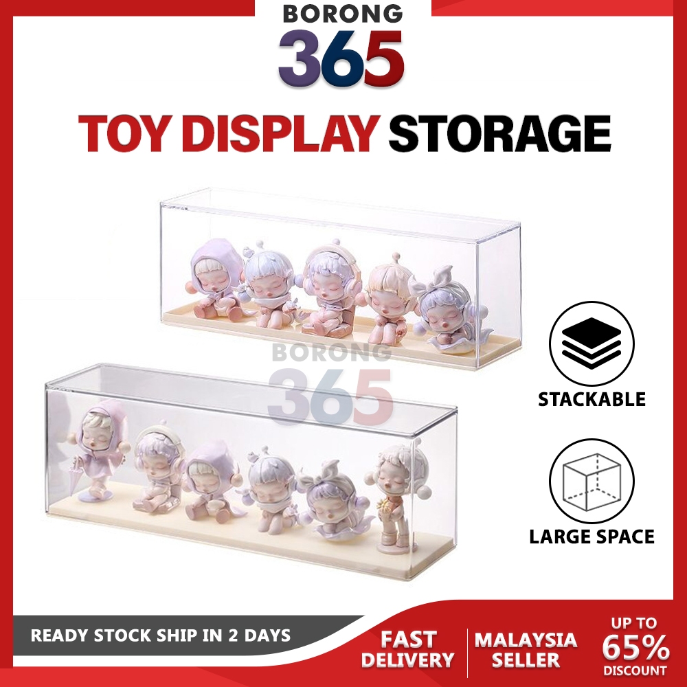 [2 Sizes] Borong365 Stackable Blind Box Display Box Figurine ...