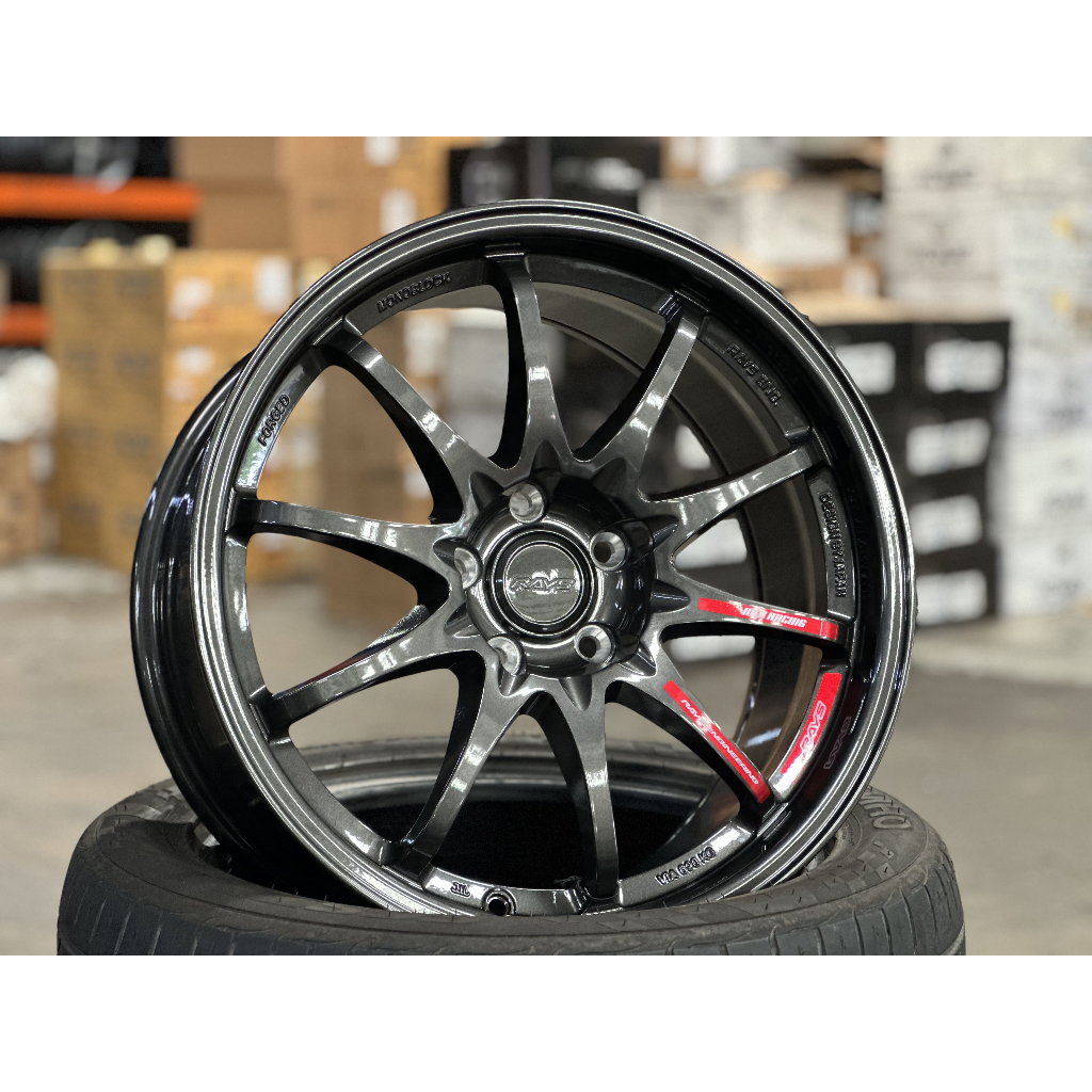 NEW 18X8.5J NK Performance CE28 Club Racer Rim (set of 4) Dark Gunmetal ...