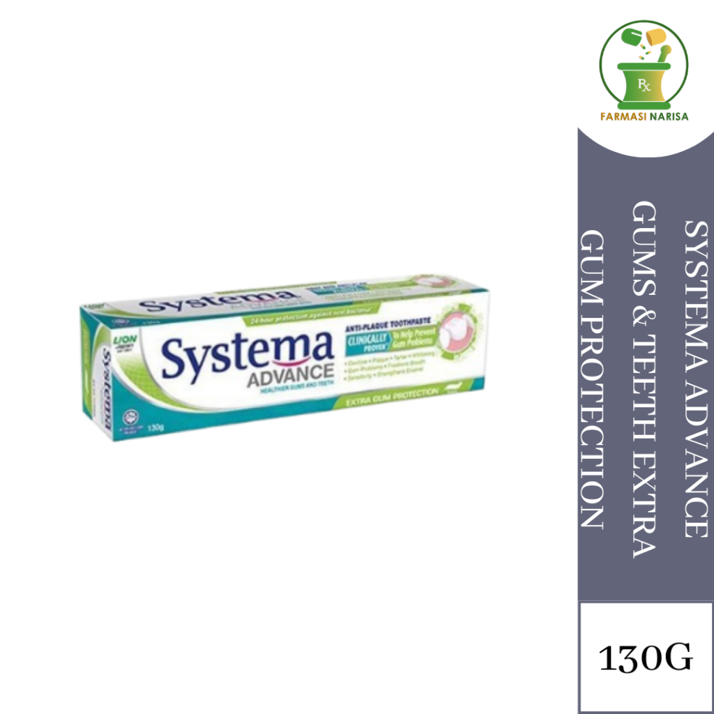 SYSTEMA ADVANCE GUMS & TEETH 100G & 130G | Shopee Malaysia