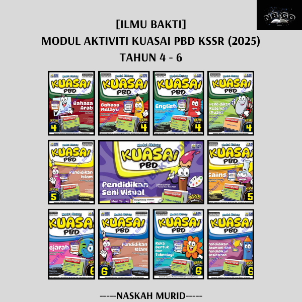 (NB) BUKU LATIHAN SK: MODUL AKTIVITI KUASAI PBD UASA KSSR TAHUN 4.5.6 (2025) - READY STOCK ...