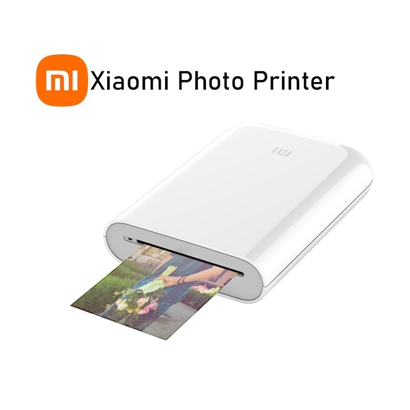 Xiaomi Printer Portable Bluetooth Photo Printer (Inkless Printing, AR ...