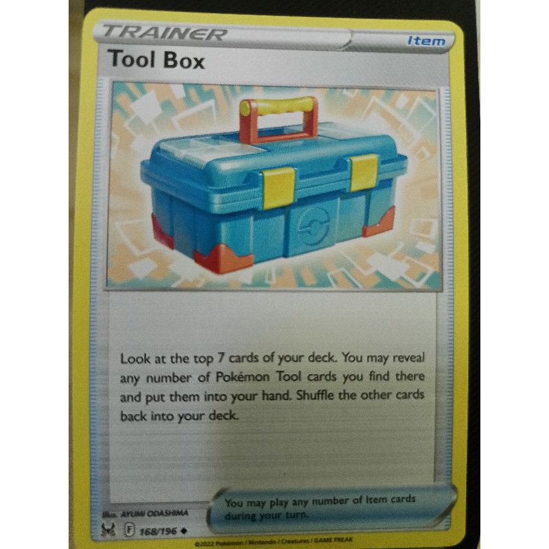POKEMON TCG : TOOL BOX 168/196 | Shopee Malaysia