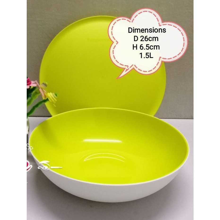 Tupperware Allegra Bowl 1.5L (1pc) | Shopee Malaysia