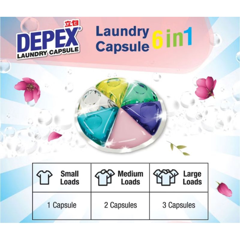 DEPEX CAPSULES LAUNDRY FROM JAPAN | Shopee Malaysia