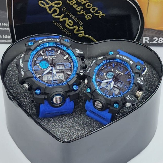 JAM COUPLE G SHOCK COUPLE MUD MASTER BABY G (JAM COUPLE LELAKI ...