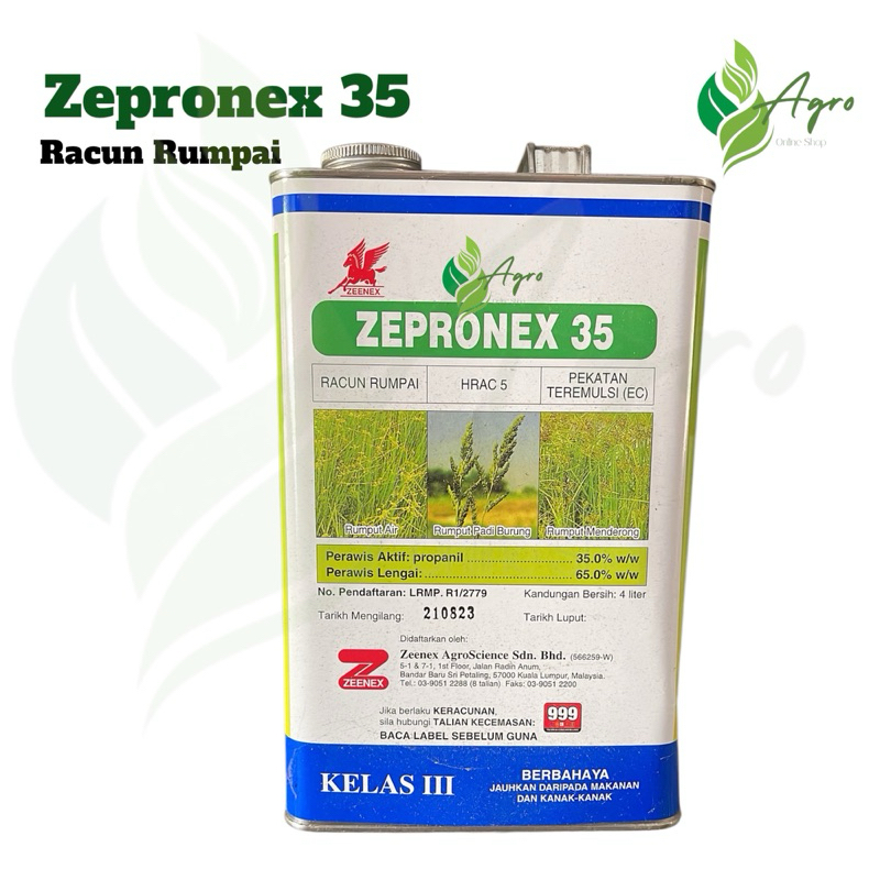 Zepronex 35 4Liter/Herbicide/Propanil 35%|Racun padi/Bonaza/kenpanil ...