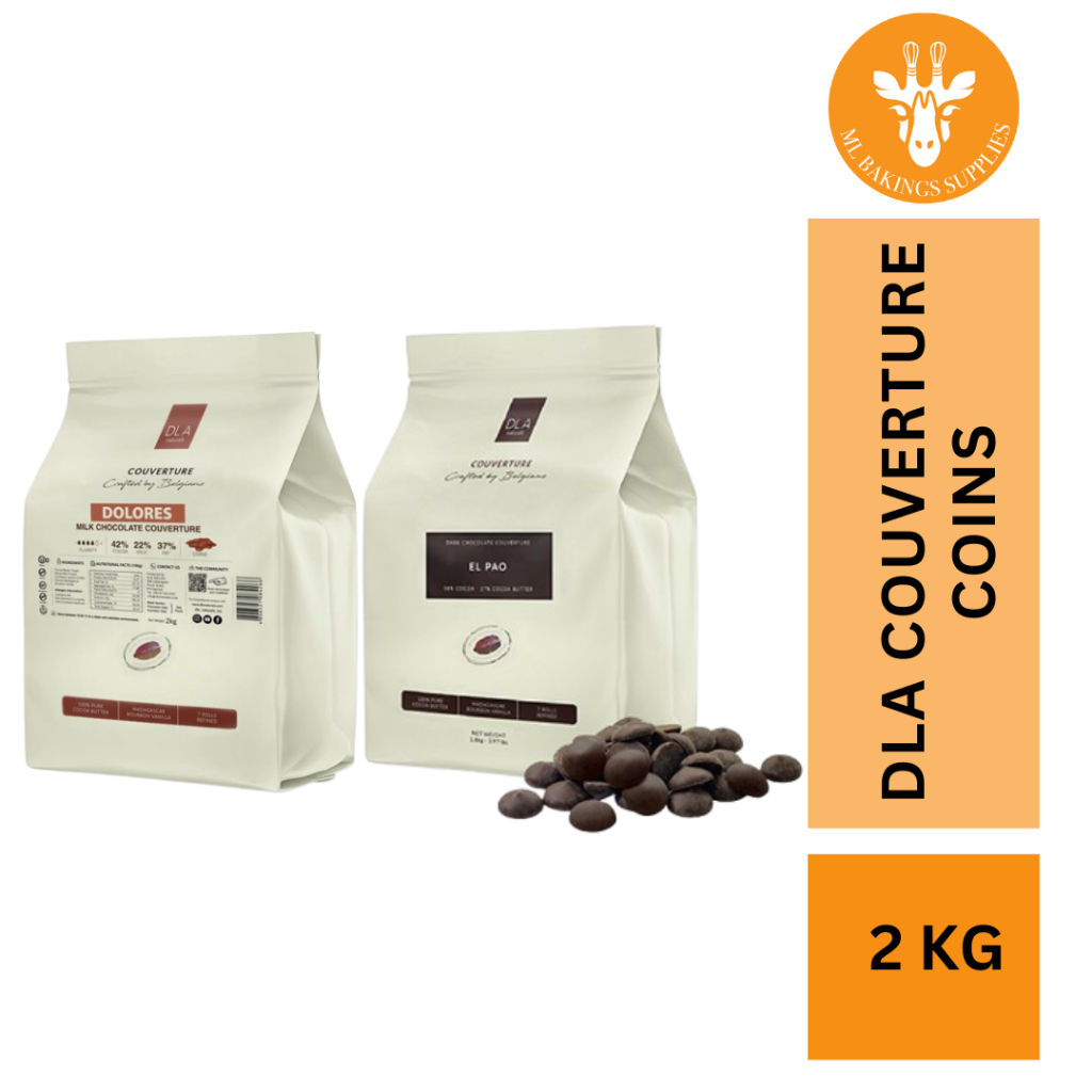 [READY STOCK] DLA Chocolate Couverture - Dark Couverture / Milk ...