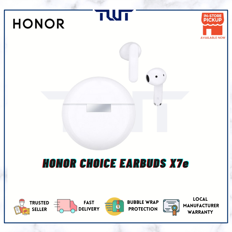 Ready Stock - HONOR CHOICE Earbuds X7e | 40 Hours Long Battery Life ...