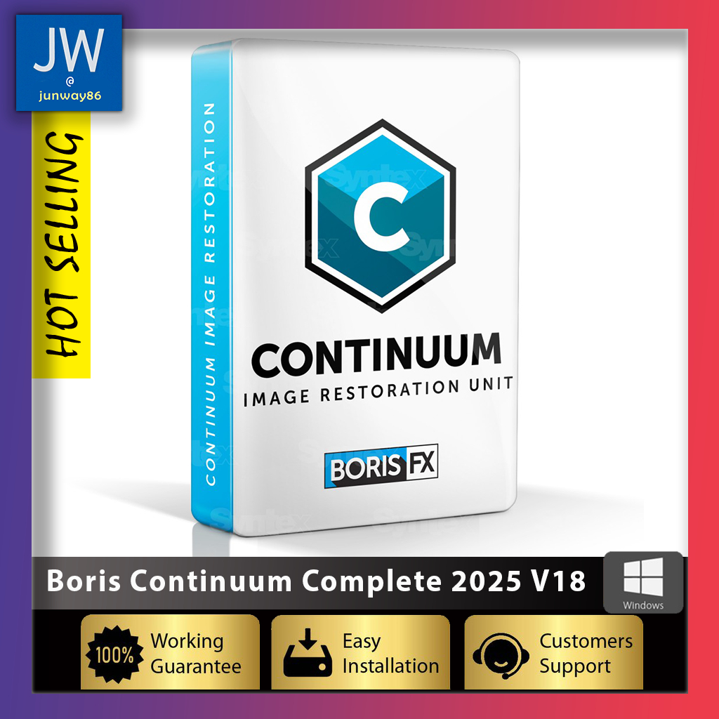 Boris Continuum Complete 2025 V18 for or Adobe /OFX (Davinci , Vegas ..etc)- Full Version ...