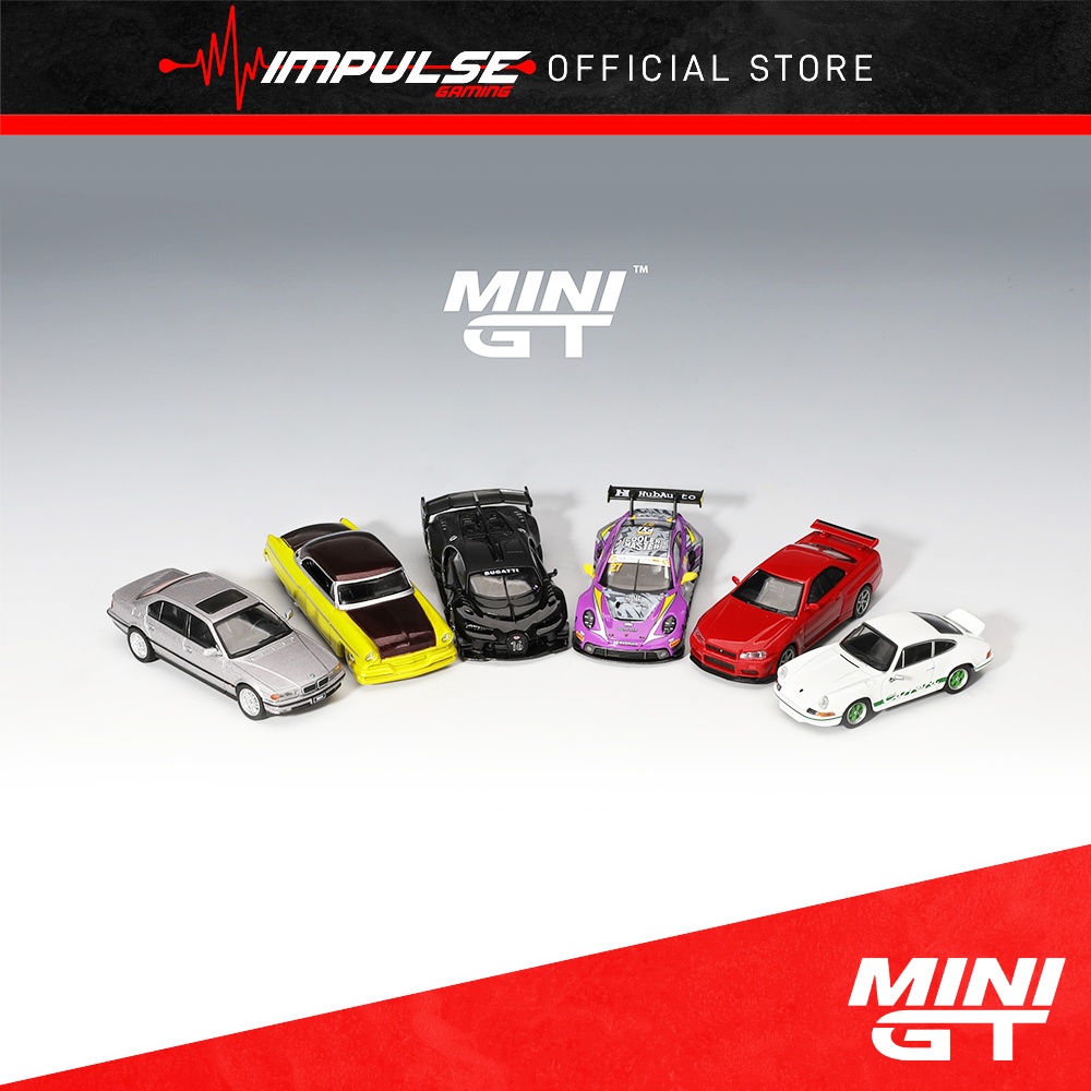 Mini GT 1:64 Lincoln Capri Hot Rod / GT-R R34 V-Spec / 750iL Aspen ...