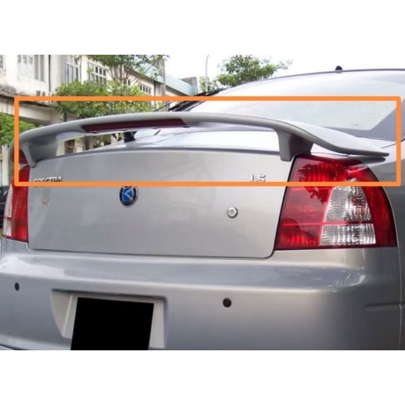 Kia Spectra SP3 OEM Spoiler Fiberglass Without Paint | Shopee Malaysia