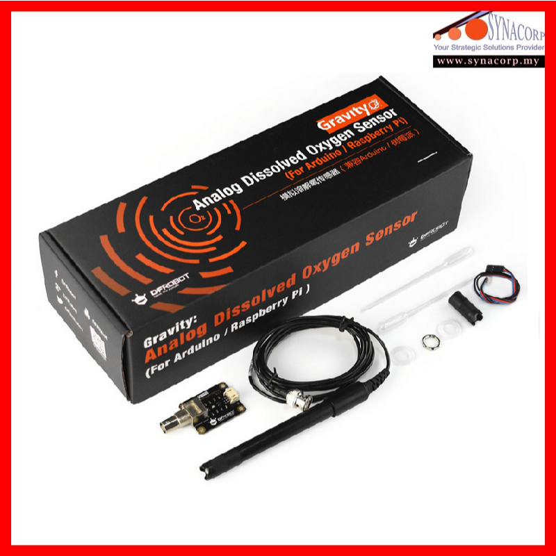 Dfrobot Gravity Analog Dissolved Oxygen Do Sensor Meter Kit For Arduino Shopee Malaysia 6180