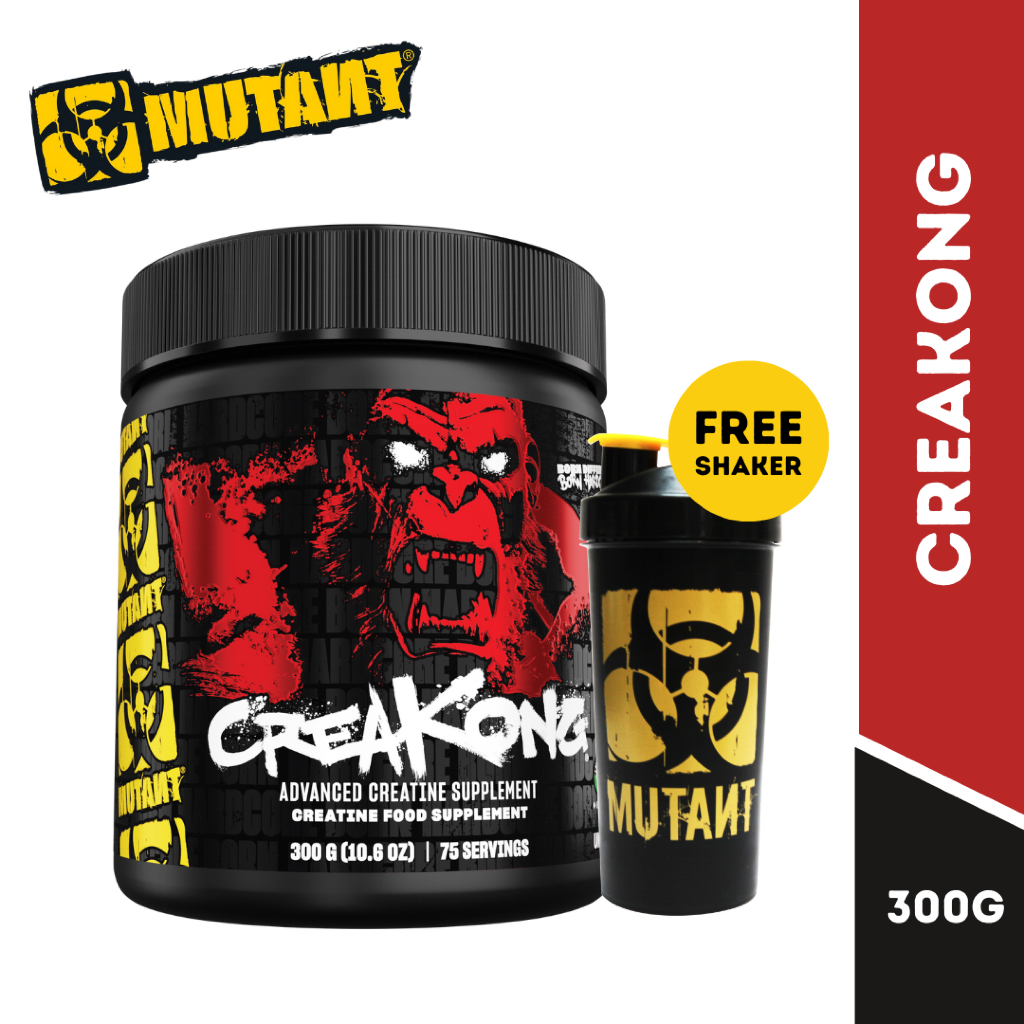 MUTANT CREAKONG Advanced Creatine Foods Supplement 300G (75 Servings ...