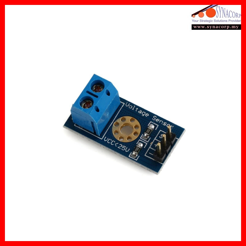 Voltage Sensor Module (up to 25V) for Arduino | Shopee Malaysia