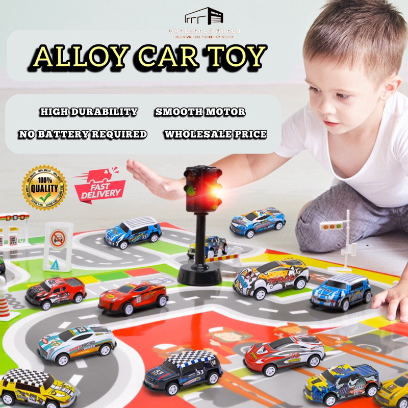 Colorful Alloy Mini Pull Car Toy for Children Kids Best Birthday ...