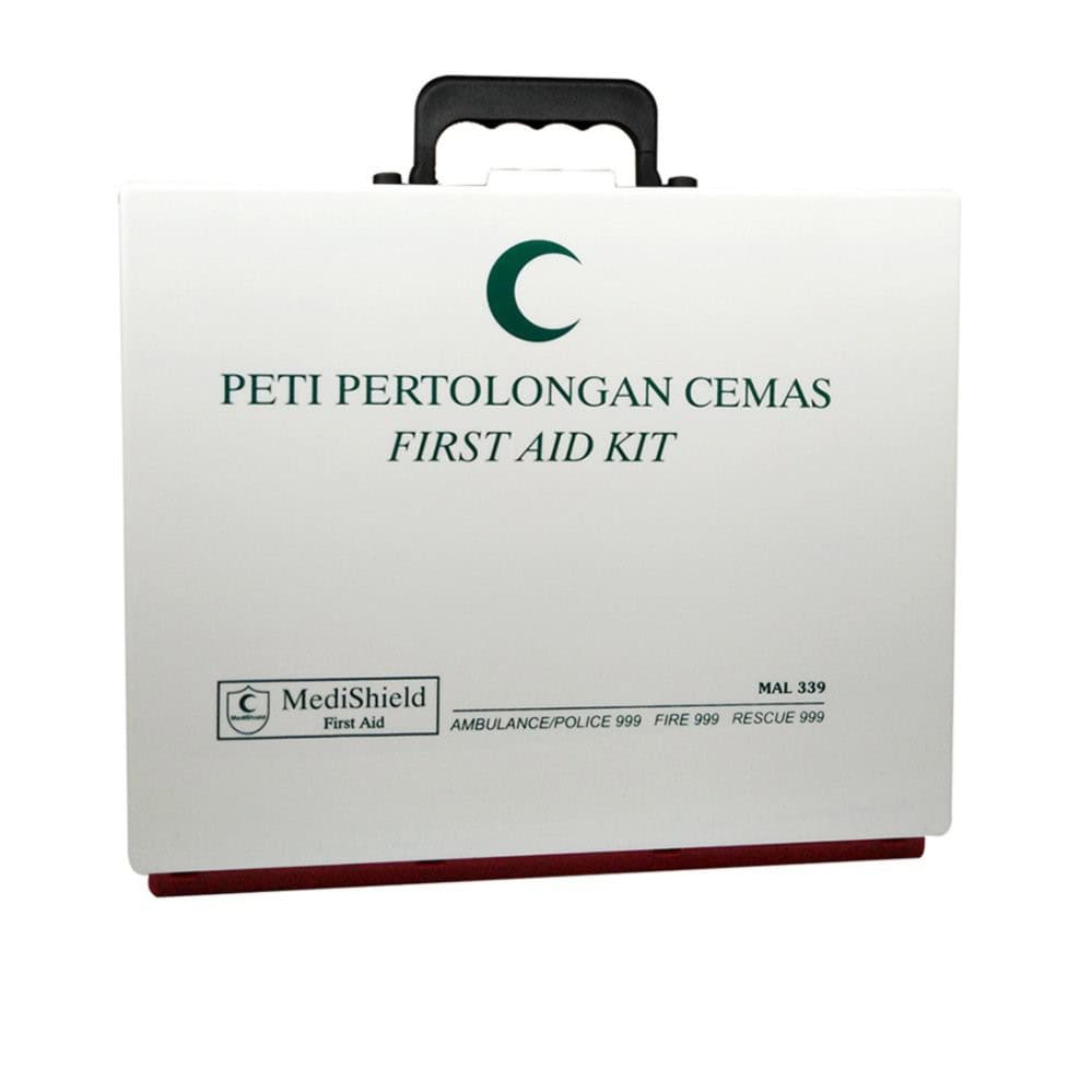 Medishield First Aid Kit Abs Mal 339 Large (EQUIPPED/EMPTY) | Shopee ...