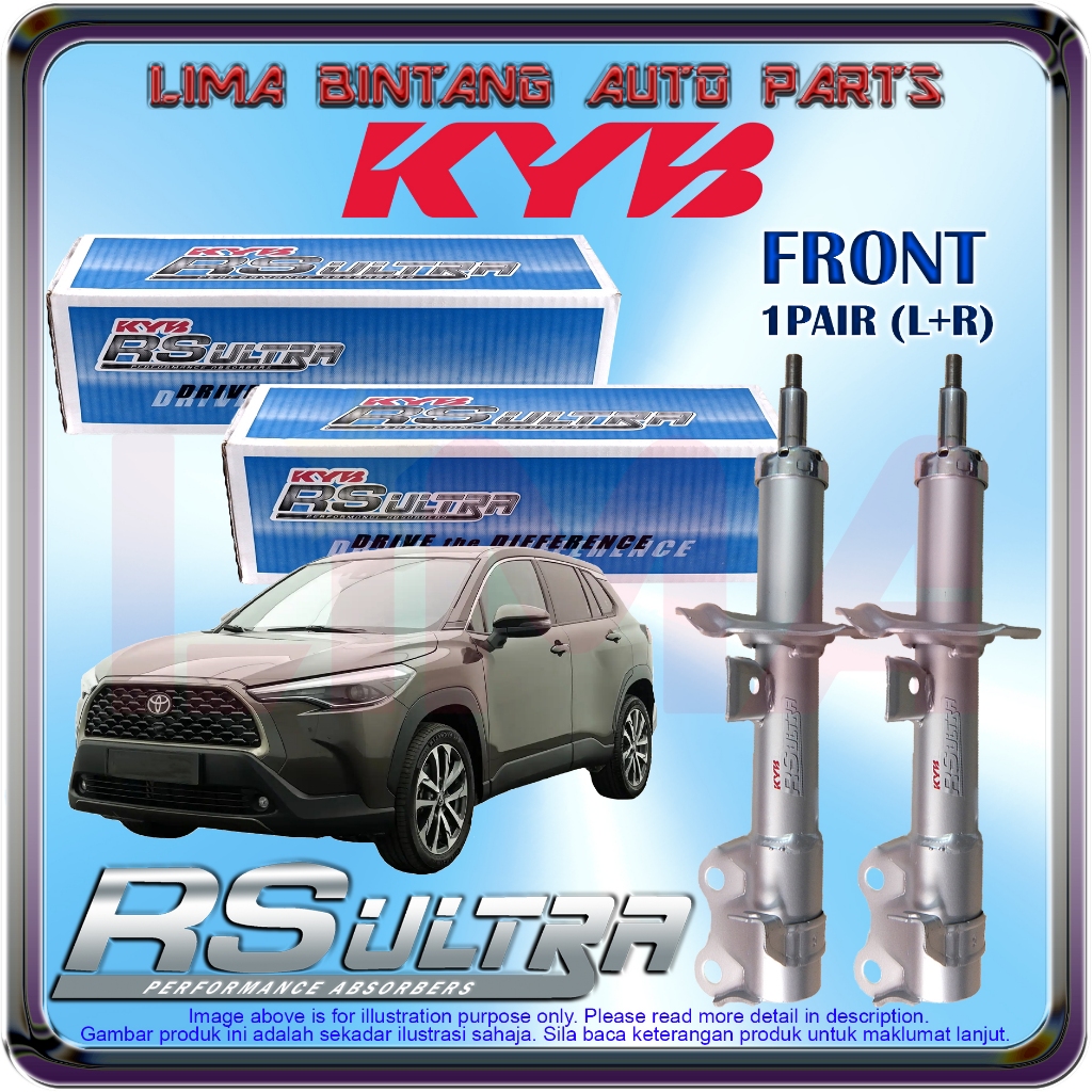 Toyota Corolla Cross ZSG10 Front Shock Absorber Heavy Duty RS ULTRA ...