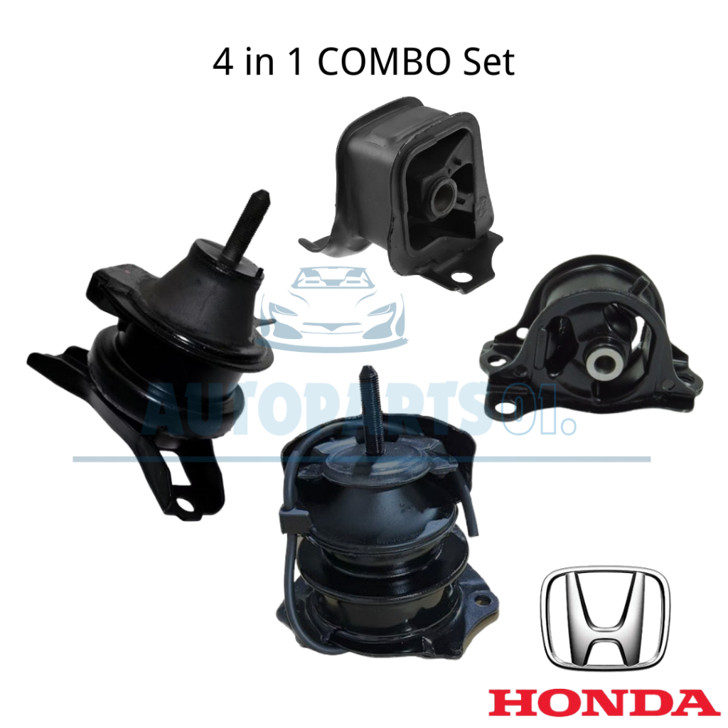 [4 IN 1 SET] Honda OEM Engine Mounting for Honda Accord S84 S86 2.0CC 2 ...
