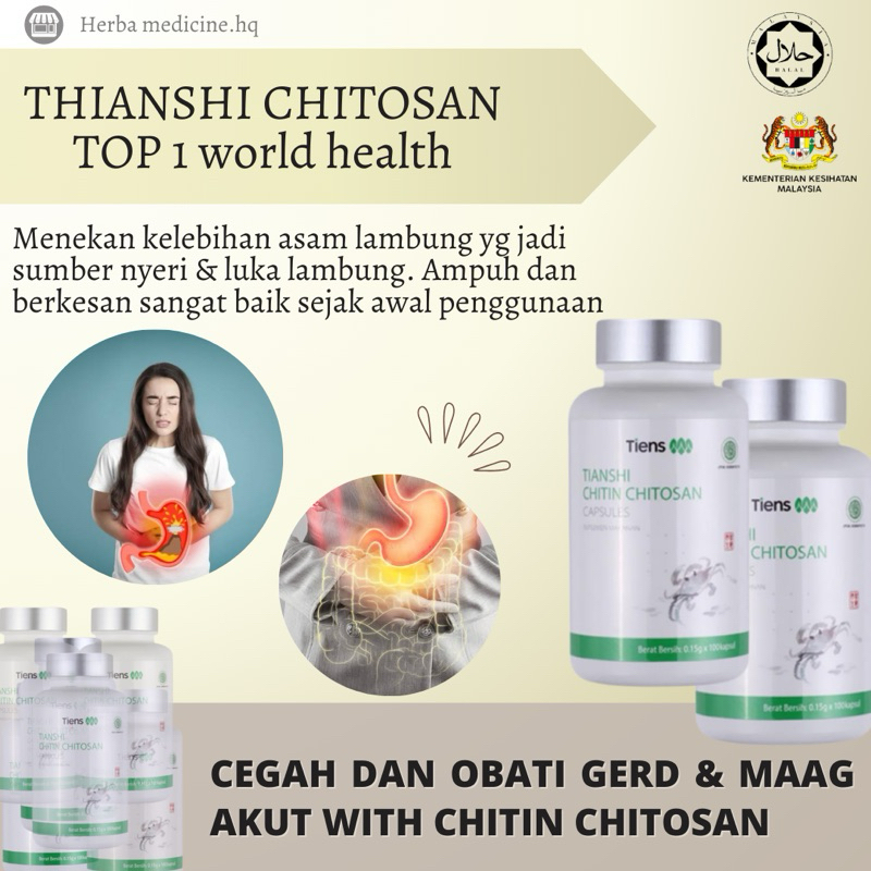 Chitosan-ubat Gerd-ubat gastrik angin paling mujarab farmasi-gastrik ...