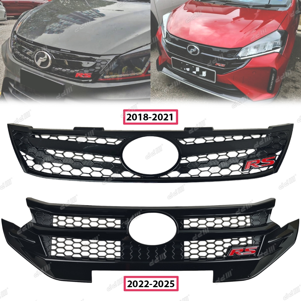 [READY STOCK] Perodua Myvi MG3 2018-2025 Front Bumper Top Grille Grill ...