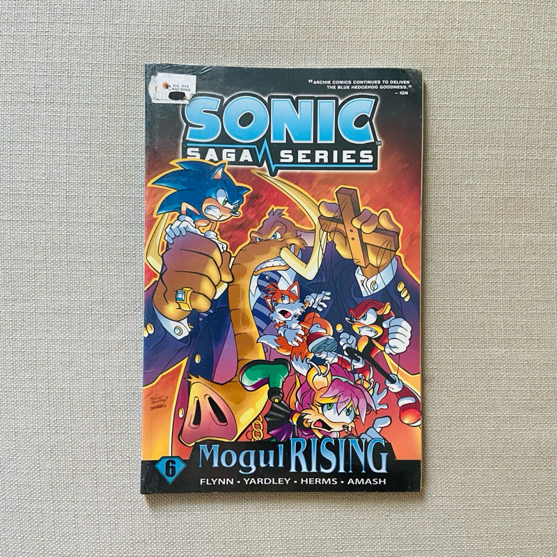*New & Sealed* Sonic Saga Series Mogul Rising comic | Shopee Malaysia