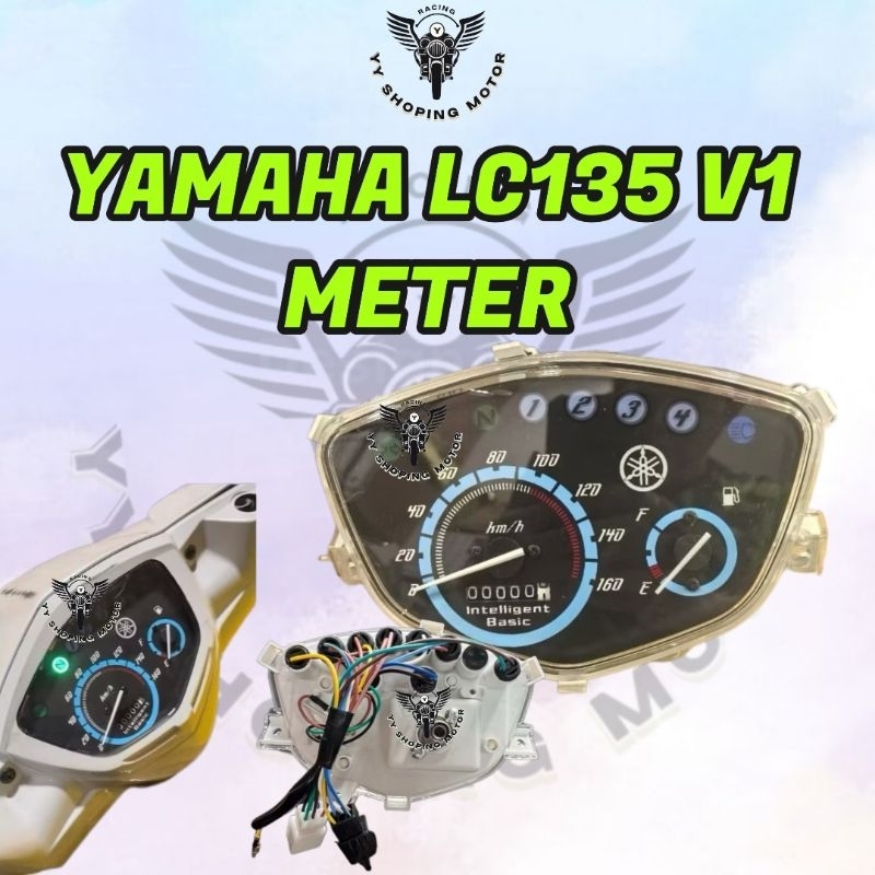 YAMAHA LC135 V1 METER YAMAHA SIRIUS VIETNAM PNP LC V1 SPEEDOMETER ASSY ...