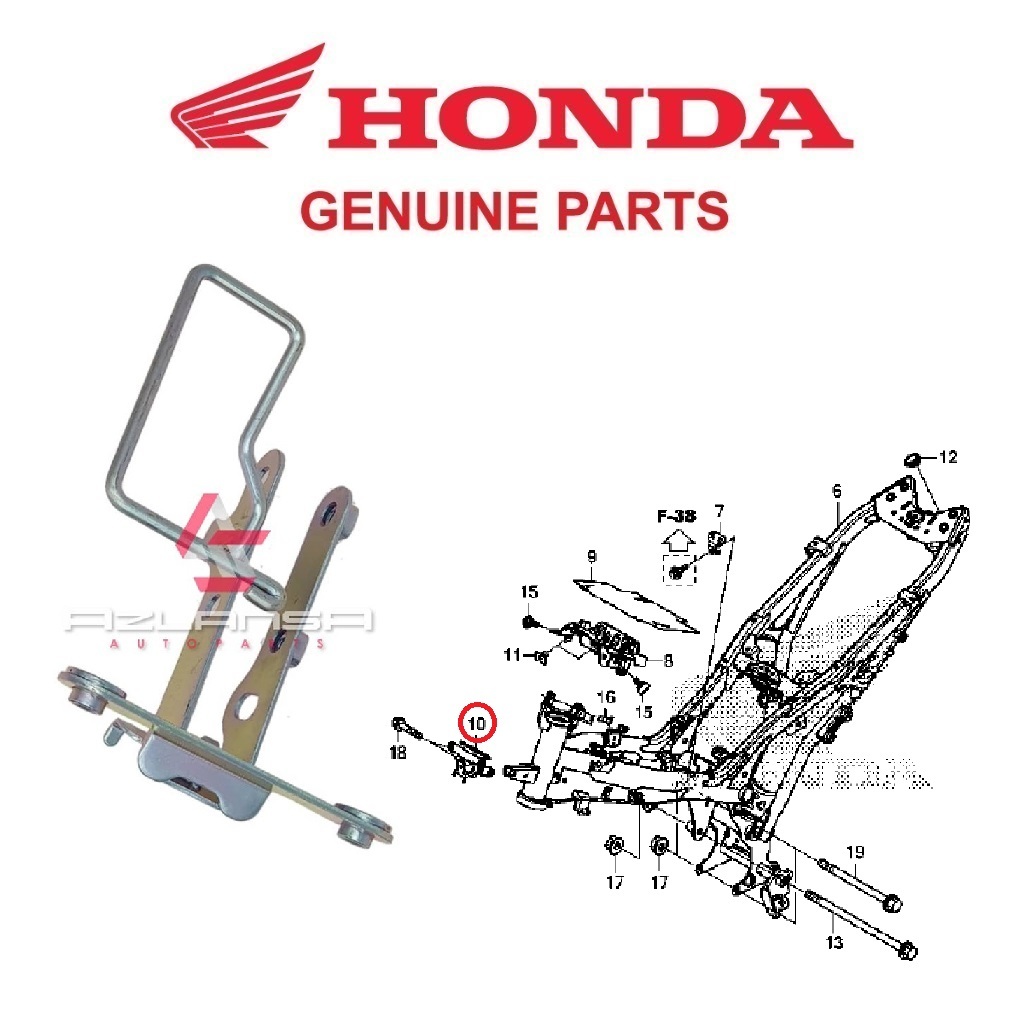 Stay Comp FR Top Cover ( 50310-K56-N10 ) RS150R V1 V2 V3 💯 Honda ...
