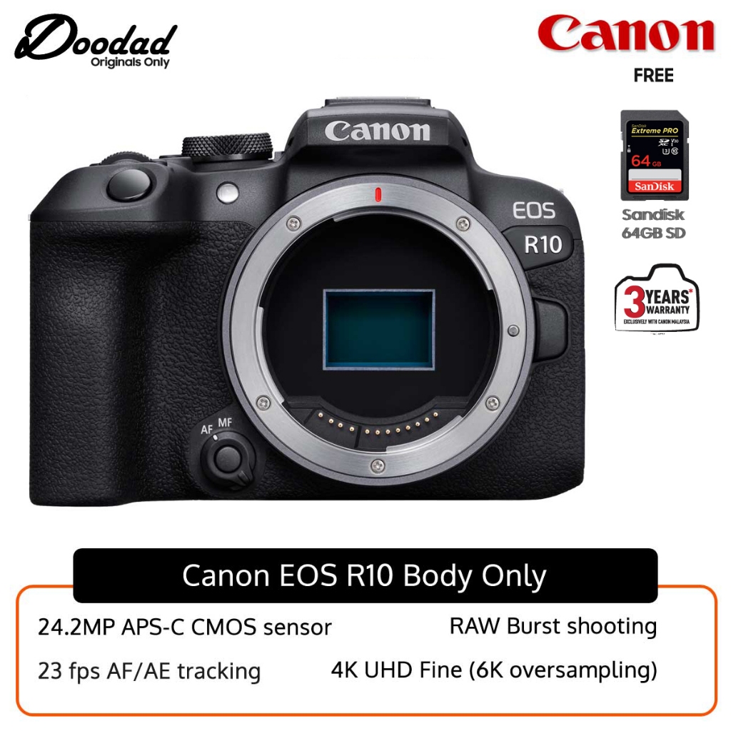 Canon EOS R10 ( BODY ) | Shopee Malaysia