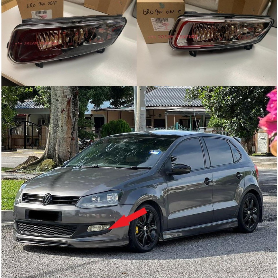 ORIGINAL VOLKSWAGEN POLO GTI TSI FOG LAMP RH LH | Shopee Malaysia