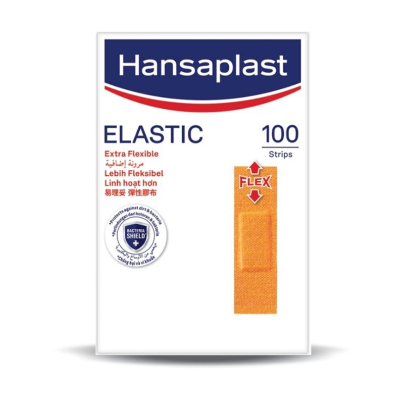 (Exp: 08/2025) Hansaplast Elastic Extra Flexible Plaster 100's | Shopee ...