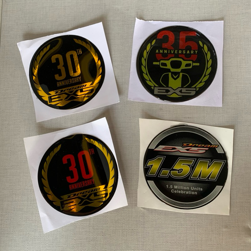 EX5-D EX5 HIGH POWER STICKER EPOXY STICKER TIMBUL 1.5M 30TH 35TH ...