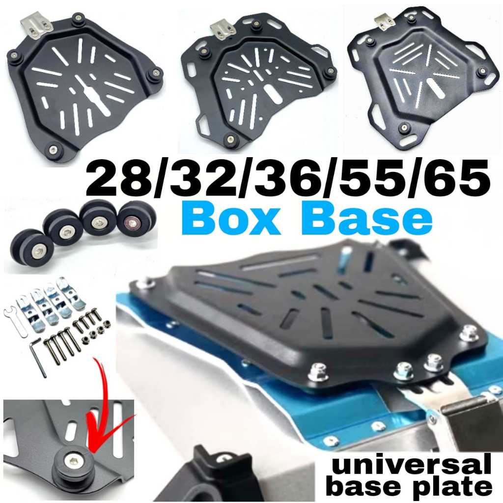 UNIVERSAL BOX BASE 28/32/36/45/55/65L TAPAK BOX ALUMINIUM UNIVERSAL ...