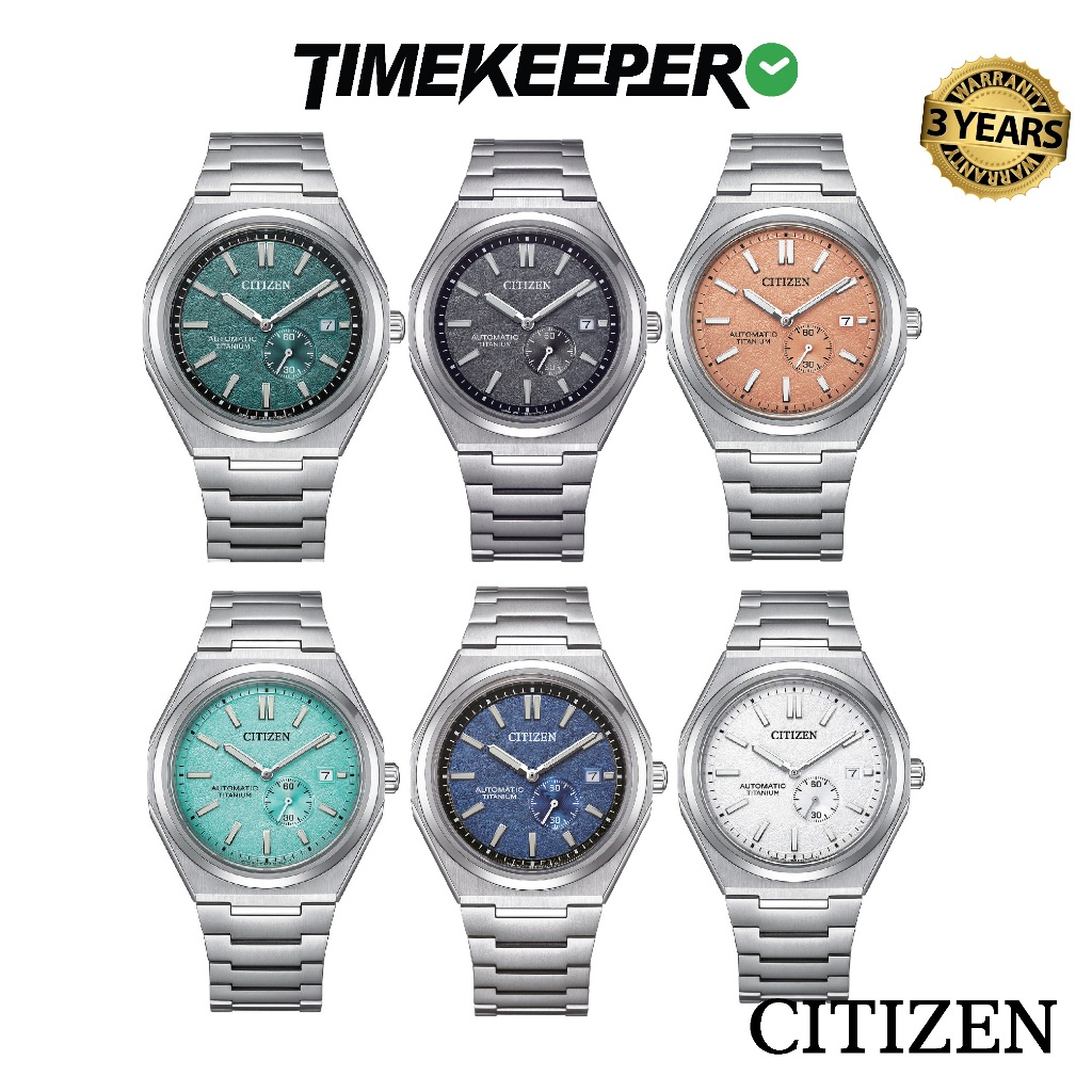 [NEW] Citizen Zenshin Mechanical Super Titanium Watch NJ0180-80H/ 80L ...
