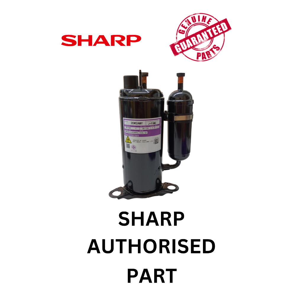 SHARP AIRCOND COMPRESSOR (AU-X9VED2 / AH-XP10WHY/B/D/W / AH-XP10WF / AH ...