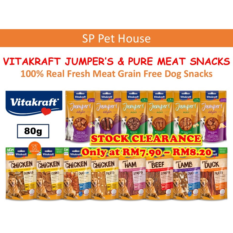**CLEARANCE PROMOTION** Vitakraft Jumper's Delights & Minis / Vitakraft ...