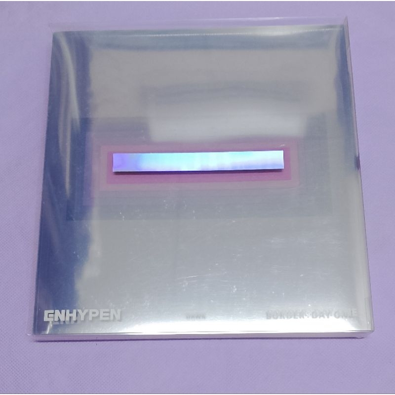 ENHYPEN UNSEALED ALBUM BORDER DAY ONE VERSION OFFICIAL (READY STOCK ...