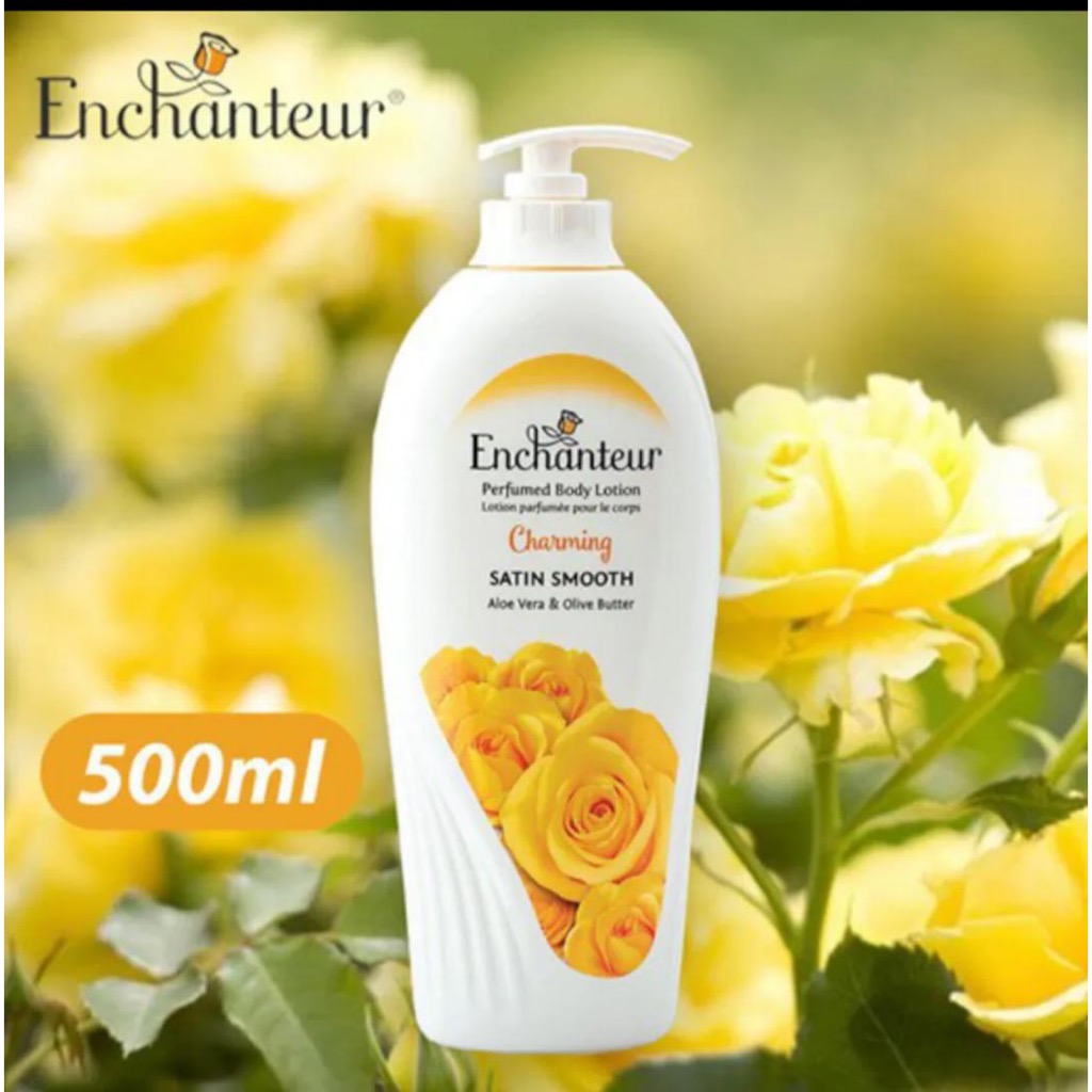 ENCHANTEUR Radiant White Perfumed Body Lotion 500ML - Body Moisturizer ...