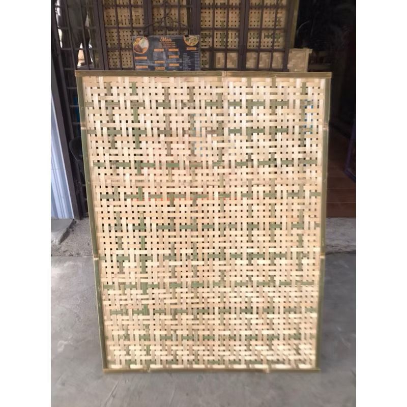 acok buluh / dinding buluh / hiasan buluh size 3x4 kaki | Shopee Malaysia
