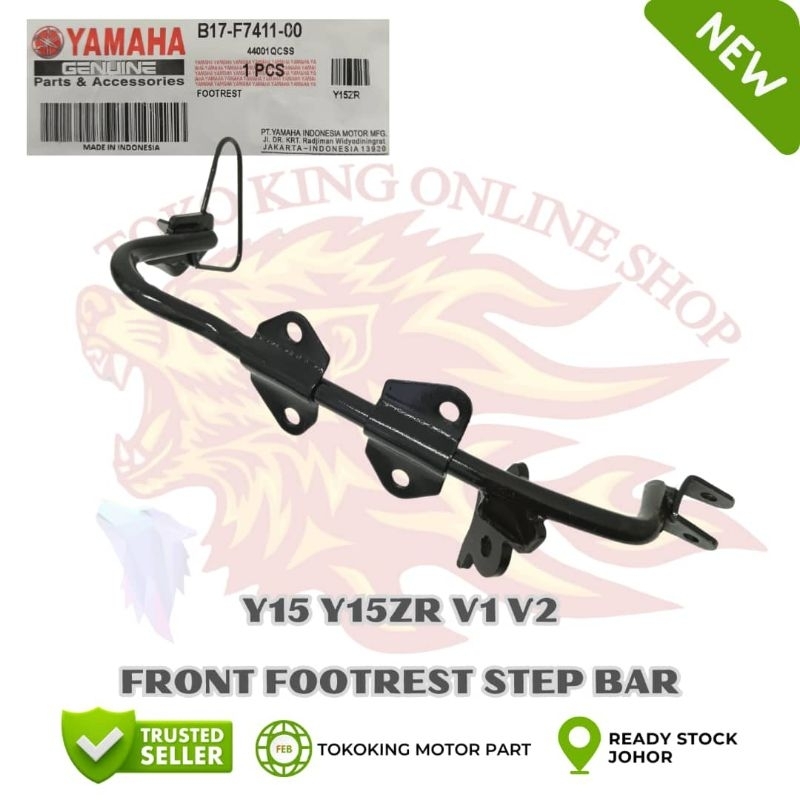 YAMAHA Y15 Y15ZR V1 V2 Y15Z Y150 Y150ZR FRONT FOOTREST STEP BAR PEMIJAK ...