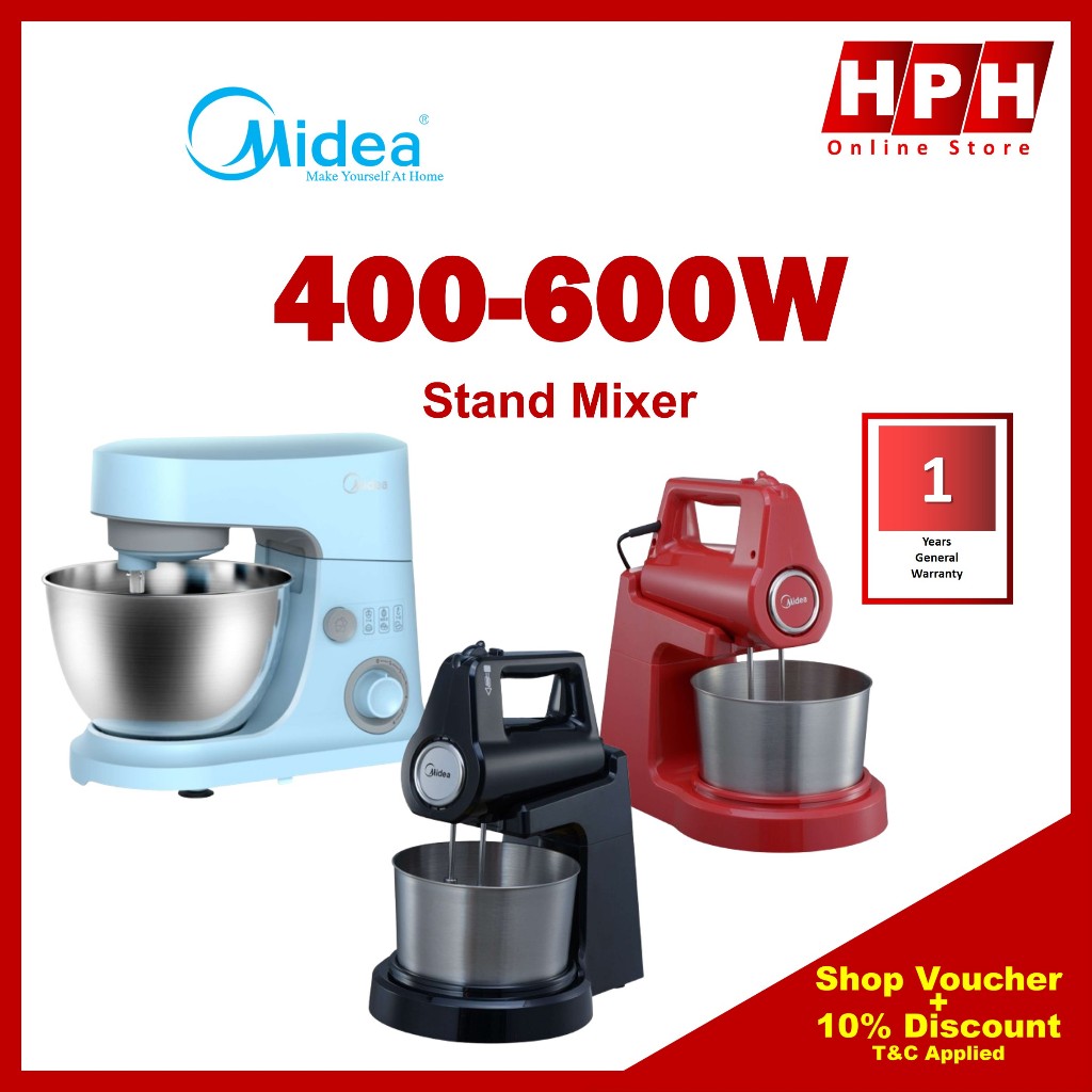 Midea Stand Mixer MSM-400BL / SM0293 Stand Mixer | Shopee Malaysia