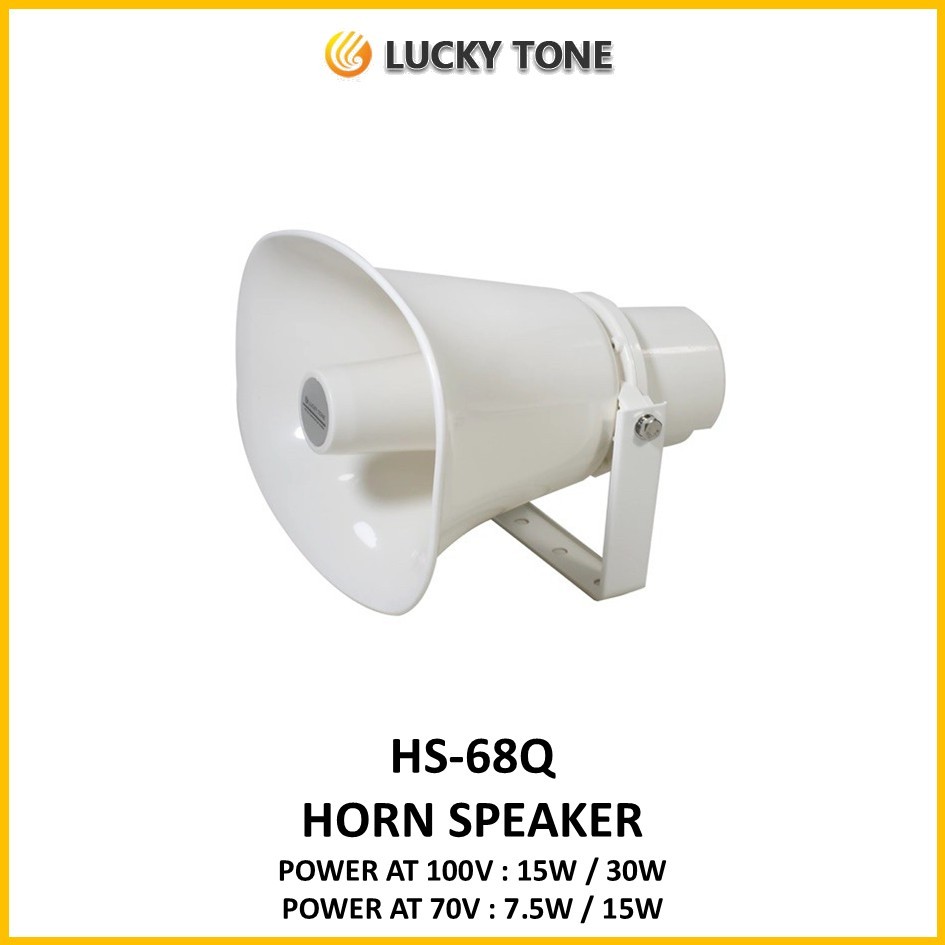 Lucky Tone HS-68Q Horn Speaker (1Pc) | Shopee Malaysia