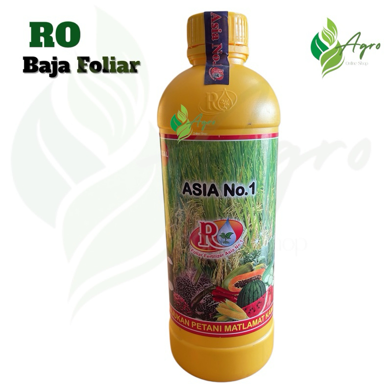 1L RO Baja No.1 malaysia/Baja Foliar Tumbuhan/Vitamin padi/Baja ...