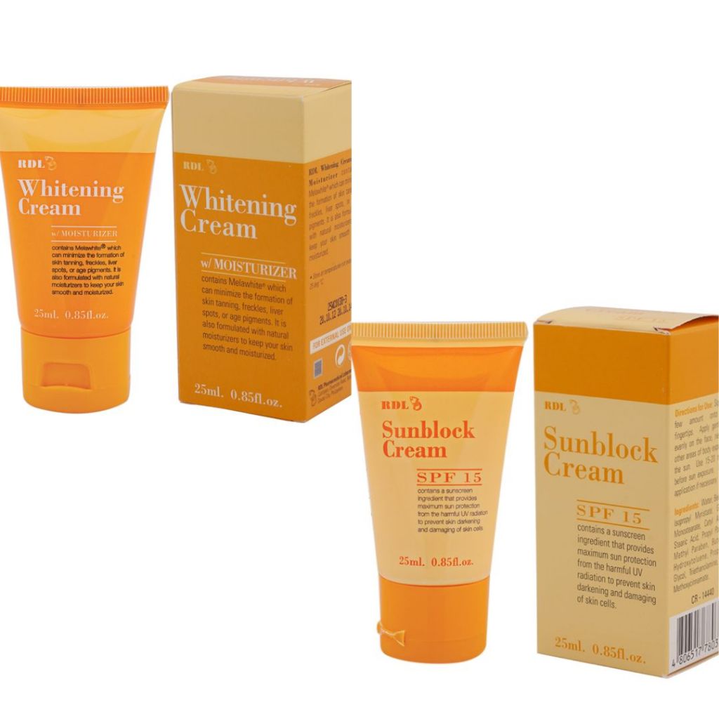 RDL whitening cream / Sunblock Cream - 25g | Shopee Malaysia