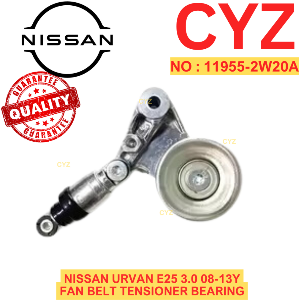 Fan Belt Tensioner Bearing NISSAN URVAN E25 3.0 08-13Y 11955-2W20A ...