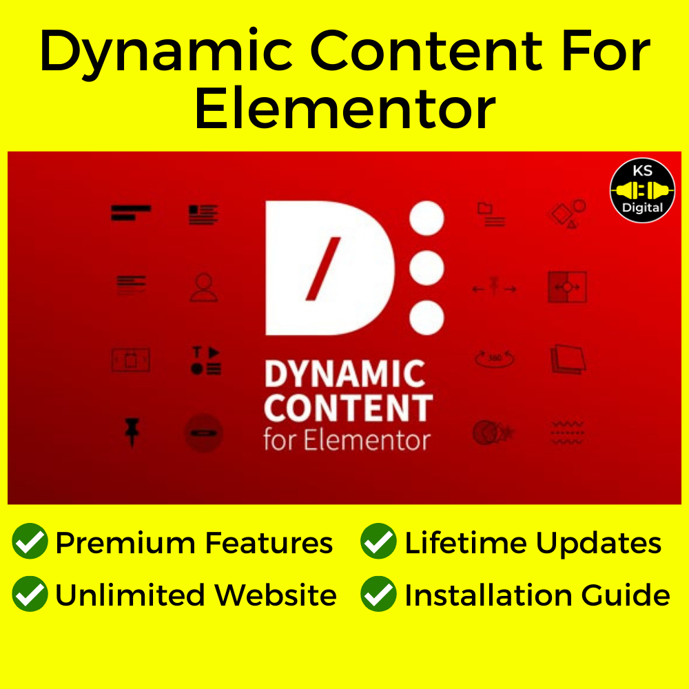 [Latest] Dynamic Content For Elementor (Free Updates + Premium Version ...
