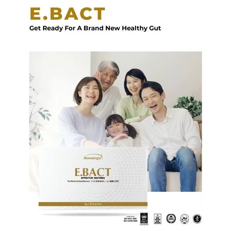 (EXPIRY 2027) Maxpine Moreenga E.BACT (Effective Bacteria) Ebact 30 ...