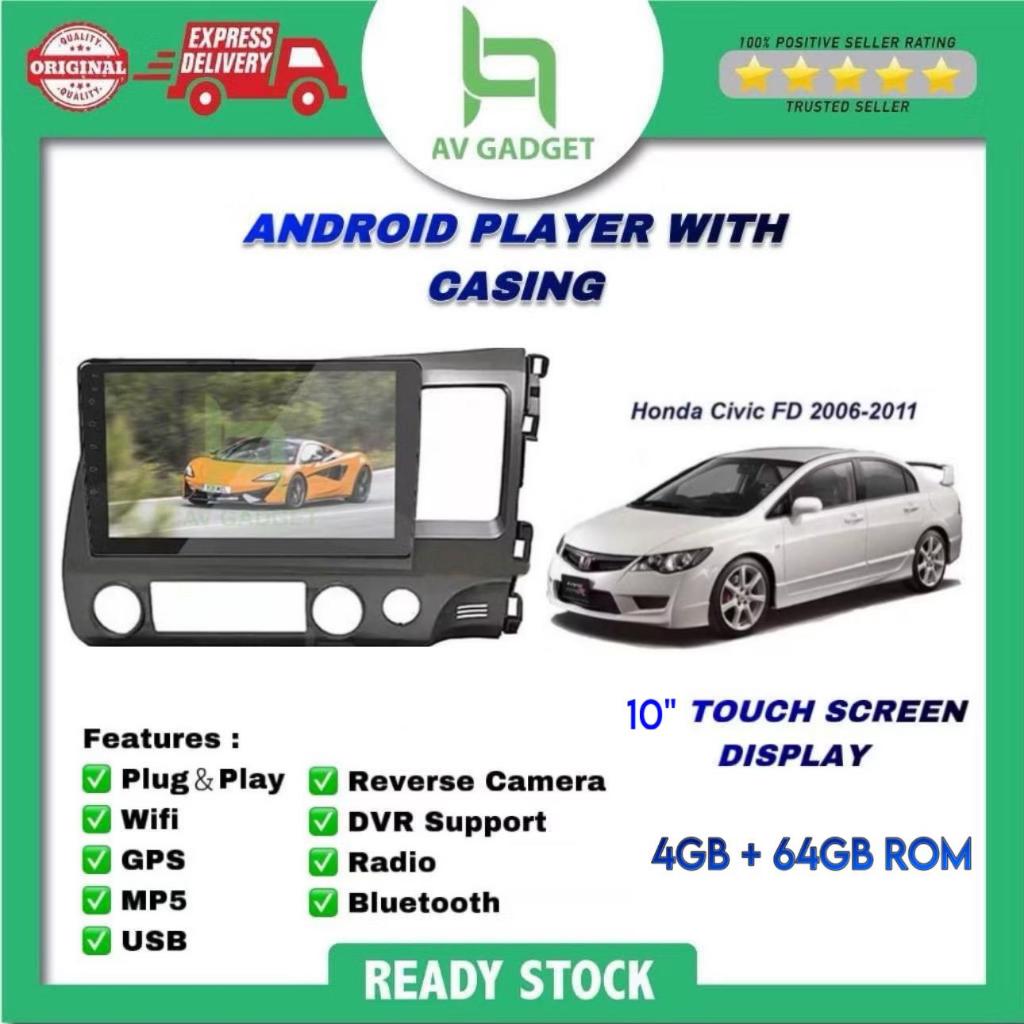 [Free Reverse Camera] Honda Civic FD 2006-2011 Caliber Car Android ...