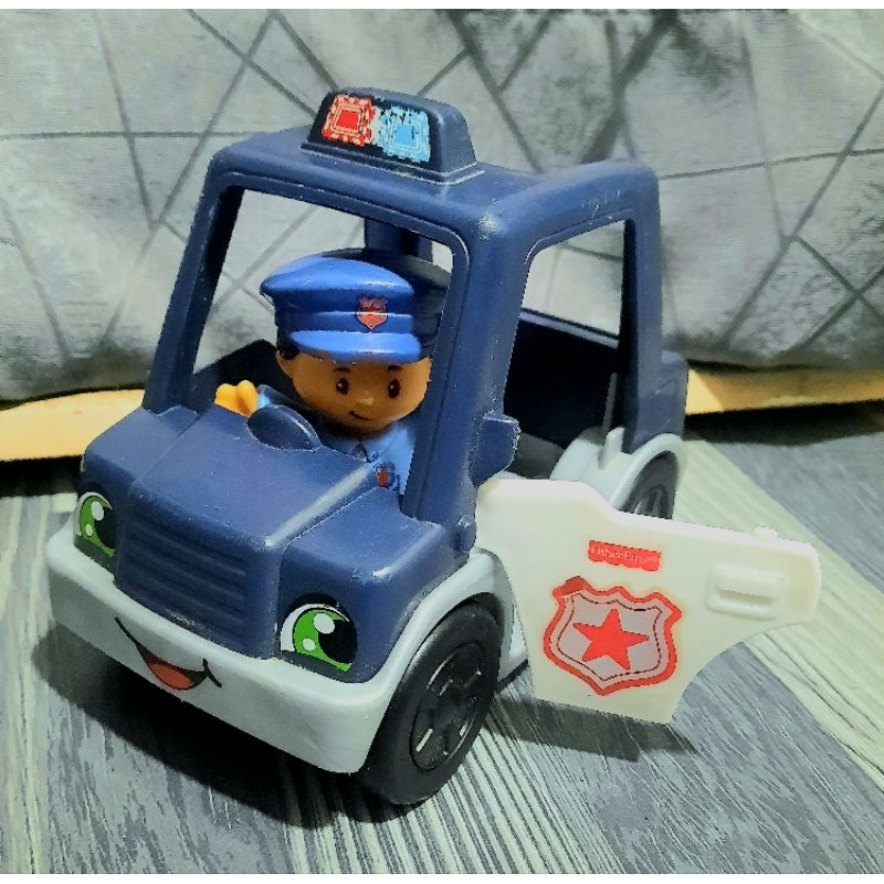 Little People Police Car with Police Figure | Shopee Malaysia