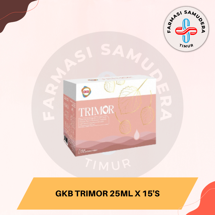 GKB TRIMOR 25ML X 15'S (READY STOCK!!!) | Shopee Malaysia