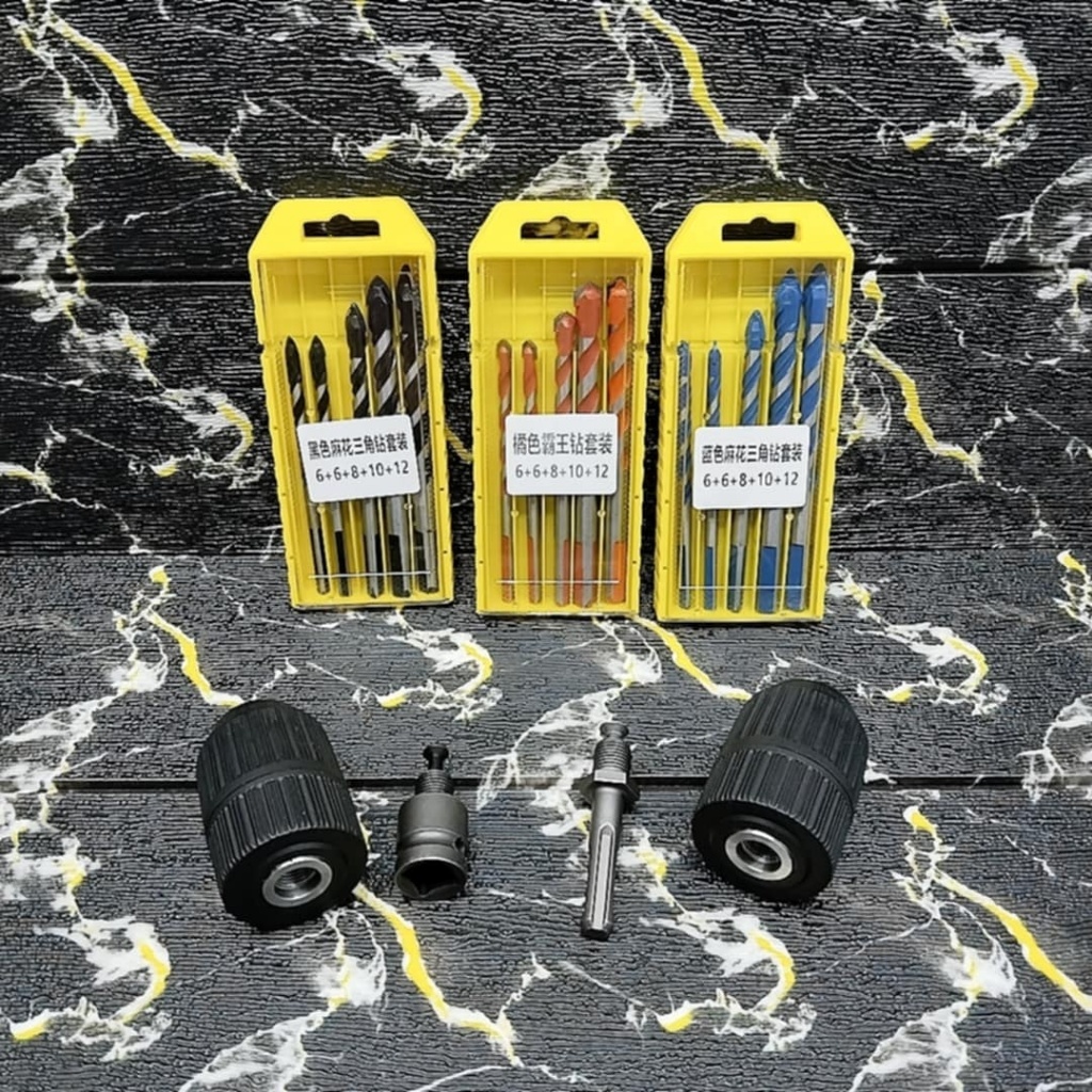 Multifunction Drill Bits HOLE Drilling Porcelain Ceramic Masonry Wall ...